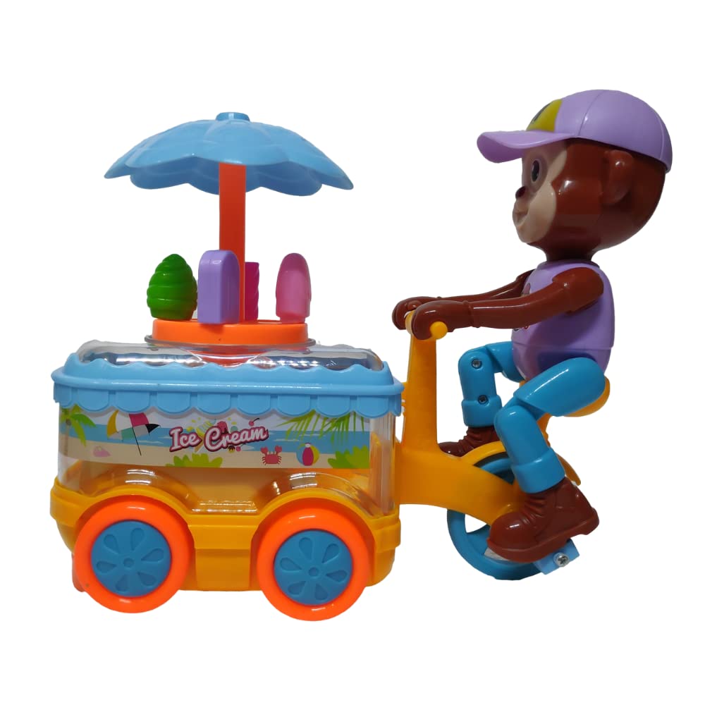 Ice Cream Monkey Cart | Fun Pretend Play Toy – The Fun Factory